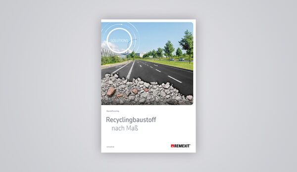 Broschüre: REMEXIT Baustoffrecycling // MEB Wissen